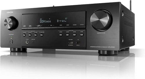 Denon AVR-S760H 7.2 Ch AVR 75 W/Ch 2021 Model Advanced 8K Upscaling ...