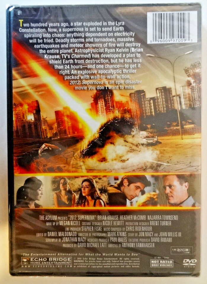 2012: Supernova (DVD, 2010) New Sealed DVD 96009970093| eBay