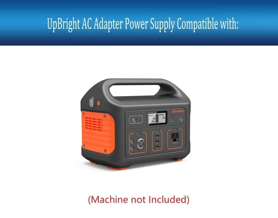 AC/DC Adapter Charger For Jackery Explorer 440 Portable Power Station ...