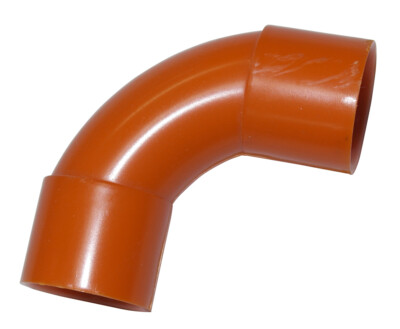 25mm Solid Elbow Orange PVC Electrical Conduit Fitting | eBay Australia