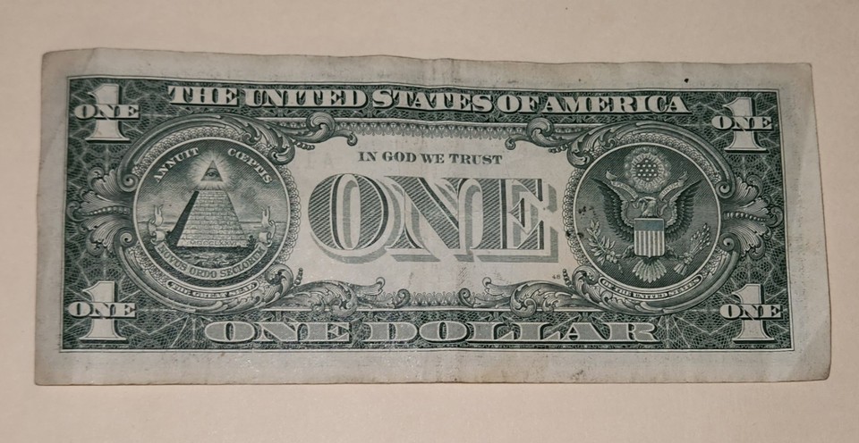 $1 Bill Birthday Note / Anniversary Note November 20th 2014 Fancy ...