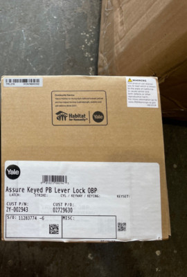 Yale Assure Lever - Z-Wave Smart Door Lever for Keyless Access YRL216 ...