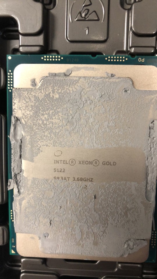 Intel Xeon Processor Gold 5122 SR3AT 4-Core 3.60GHz CPU Processor ...