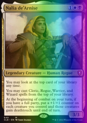 Nalia de'Arnise (649/1080) Commander Legends Battle for Baldur's Gate ...