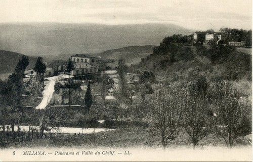 CARTE POSTALE ALGERIE MILIANA PANORAMA ET VALLEE DU CHELIF | eBay