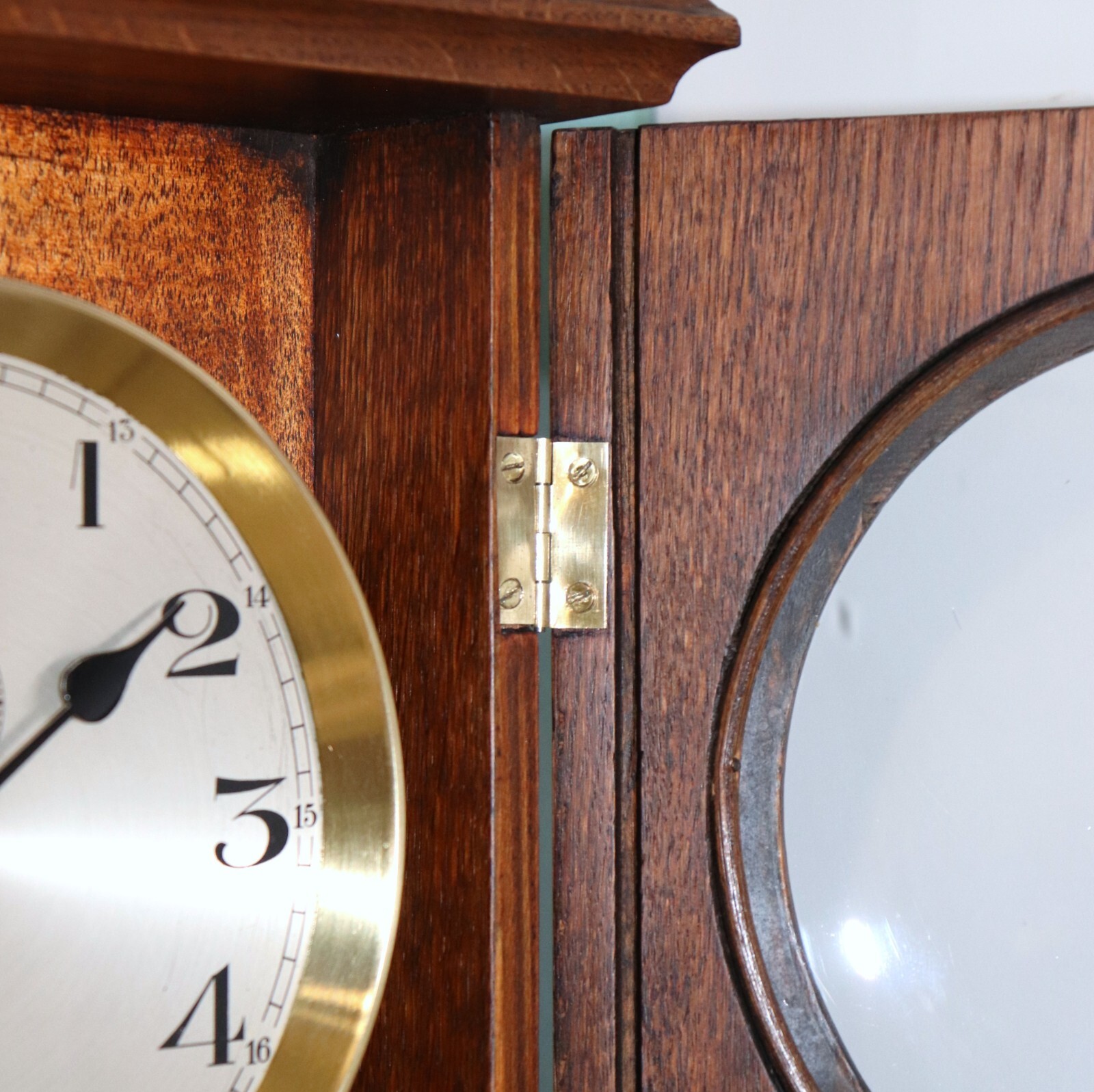 ATO HALLER & BENZING Antique Wall TOP Clock 1920s Electric SUPER RARE ...