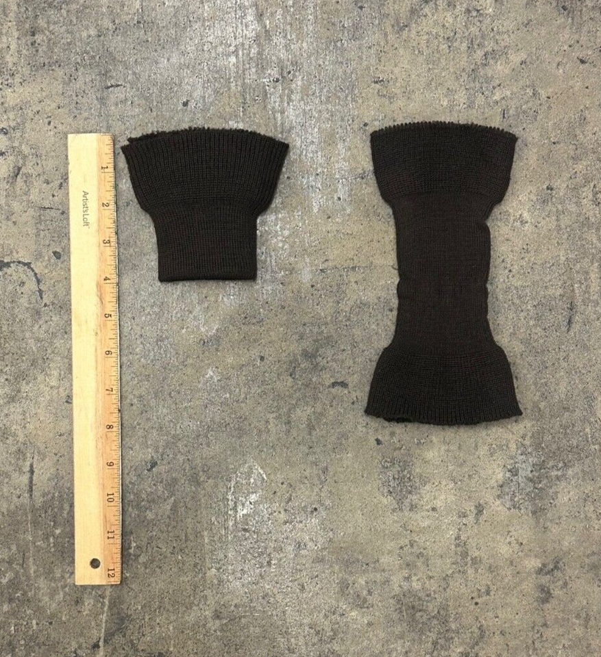 ( 1 ) Pair of NOS US Military G-1 Flight Jacket Knitted Wool Cuff, V-37 ...