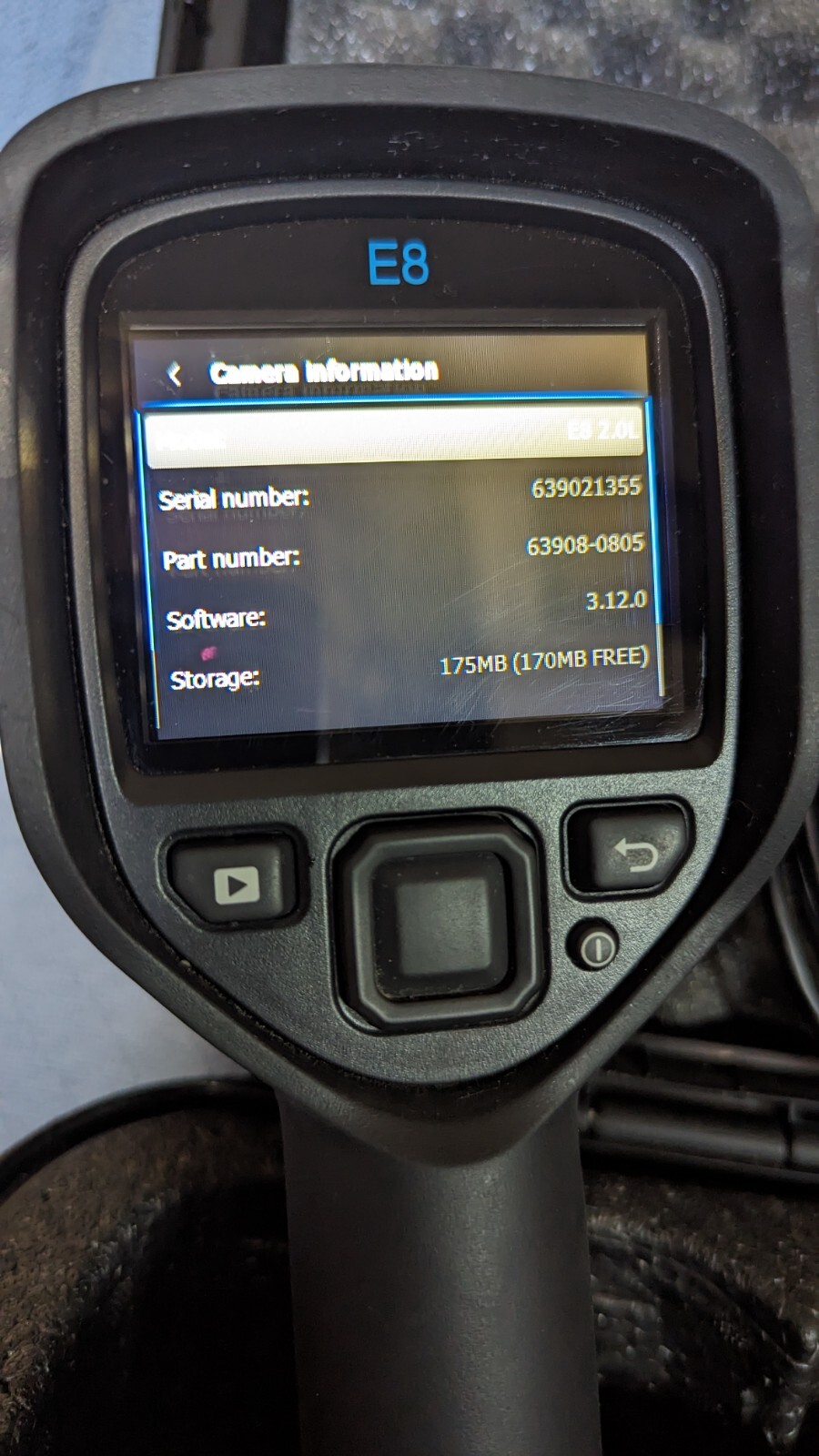 FLIR E8 XT WiFi THERMAL IMAGER CAMERA IR FLIR-E63900 2 Batteries ...