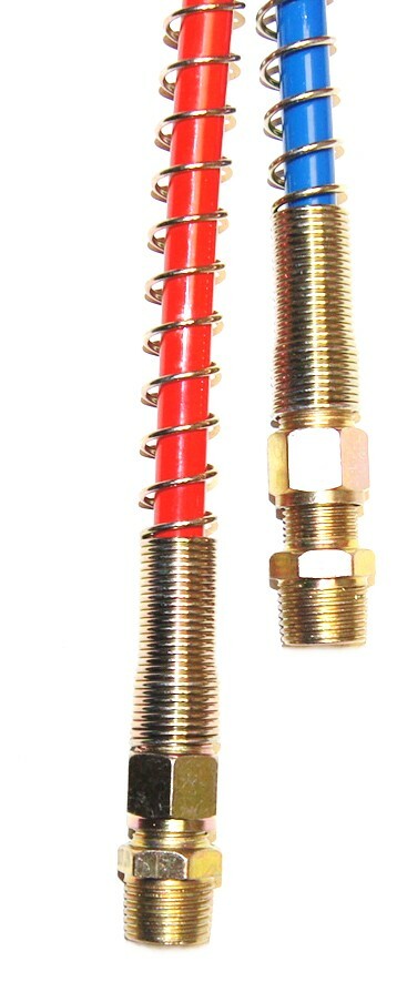 Trailer brake hose coiled air line 15' DOT | eBay