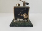 Vintage Antique Howe Crystal Radio Receiver Chicago IL USA Auto Product ...