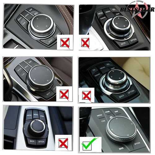 Sale IDrive Multi-Media Knob Rock Crystal Cover Trim for BMW X3 X4 MGU ...