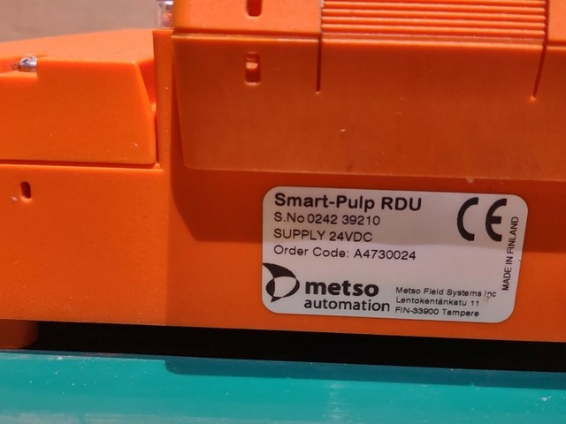 NOS Metso A4730024 Valmet Smart Pulp RDU Consistency Transmitter 24v 24 ...