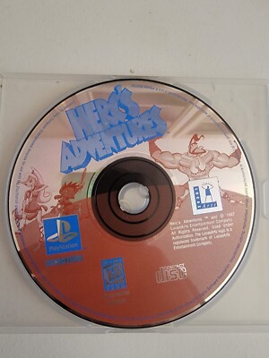 Hercs Adventures (Playstation 1, 1997) Game Only | eBay