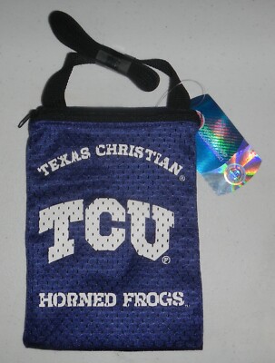 Texas Christian University TCU Horned Frogs 6x8 Game Day Pouch Purse ...