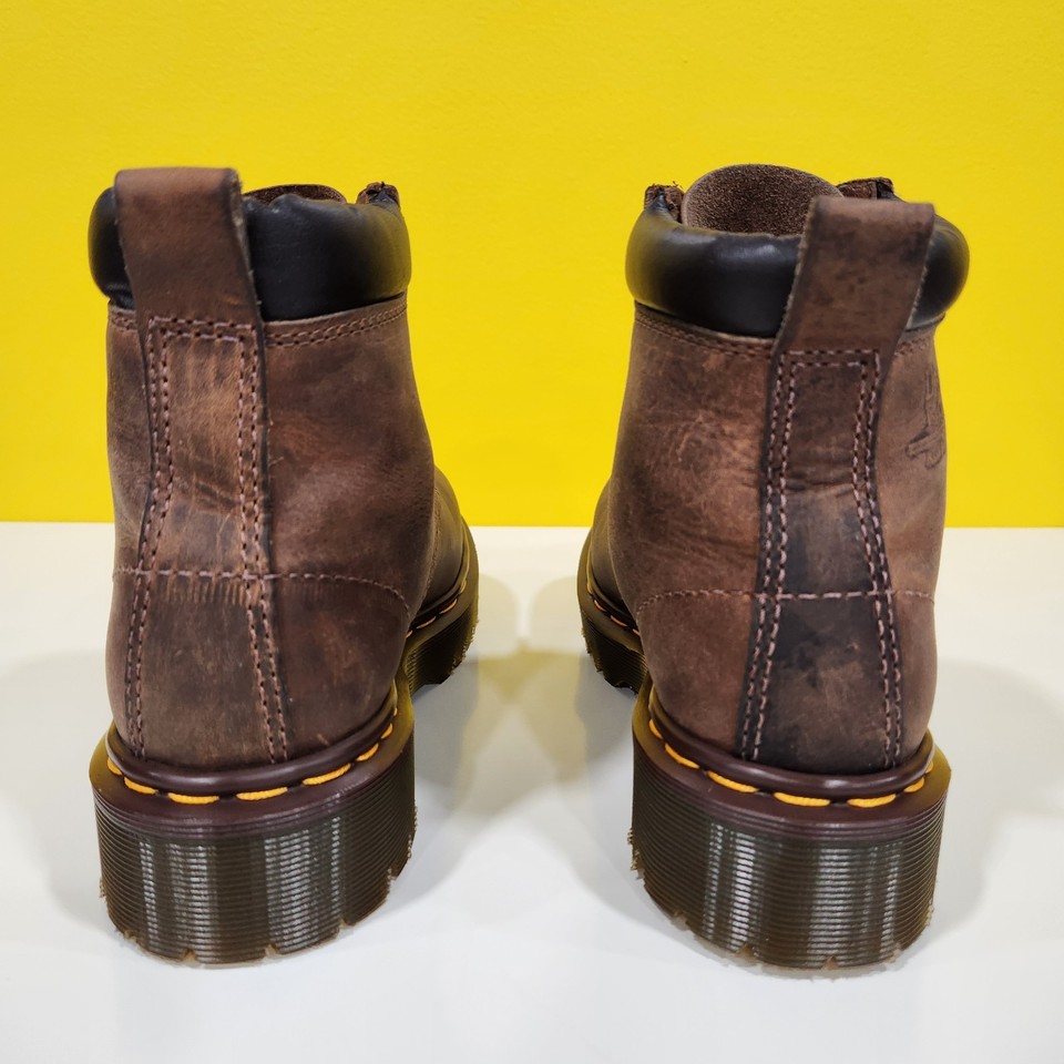 💥Dr. Martens Doc England MIE Rare 90's Vintage Brown Waxy 8339 Boots ...