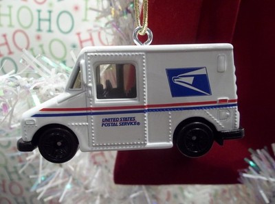 USPS MAIL DELIVERY VAN CHRISTMAS ORNAMENT UNITED STATES POSTAL SERVICE ...