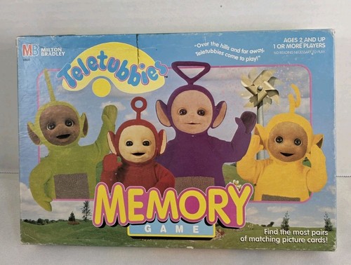 Vintage Teletubbies Memory Card Game 1998- Missing A Card-Nostalgic ...