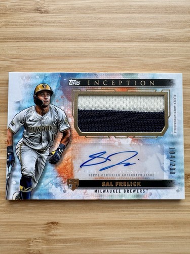 Sal Frelick 2024 Inception Auto Patch RPA / 200 | eBay