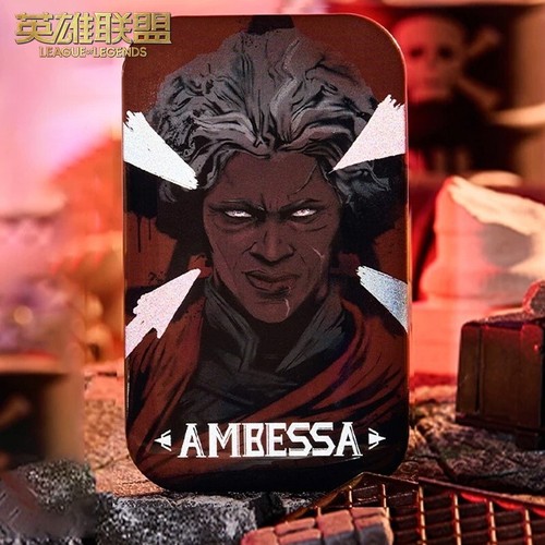 [Genuine] Arcane II AMBESSA League of Legends Shining Badge Metal Pin ...