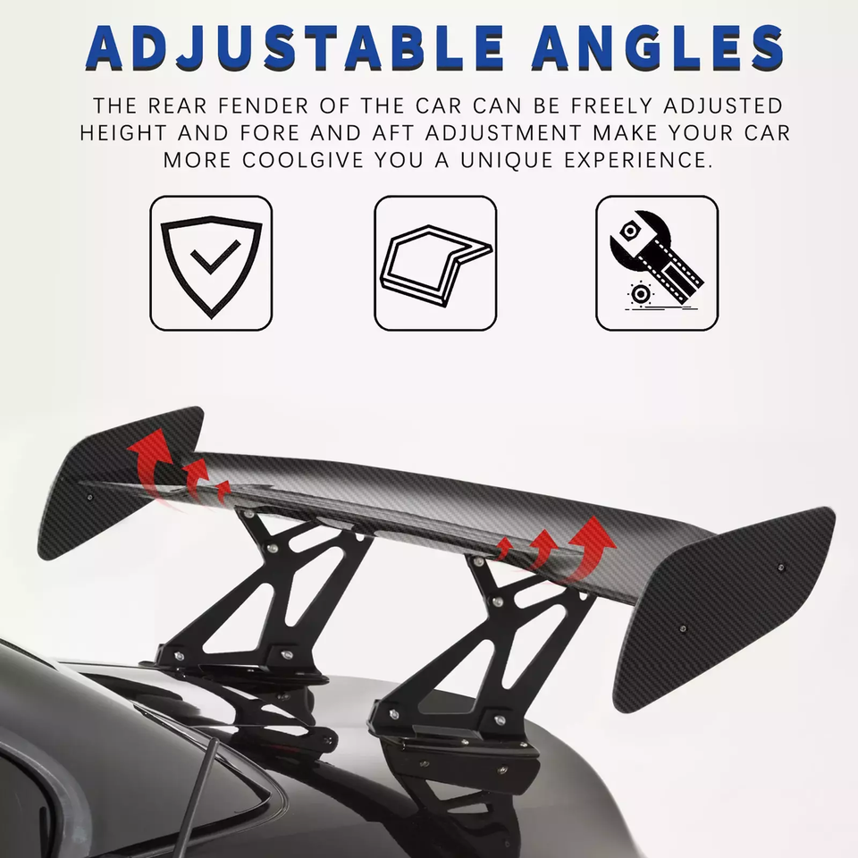 For Infiniti G35 G37 Sedan 57" Carbon Fiber Rear Trunk Spoiler GT ...