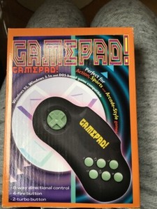 Vintage Gamepad Windows 95 3.1 MS-DOS 15-pin PC Controller New In Box ...