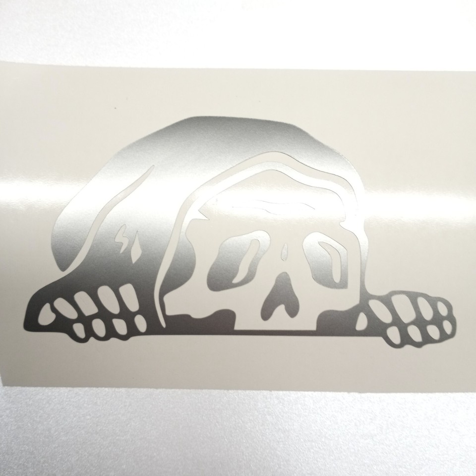 Grim Reaper Creeping Car Truck SUV Laptop Vinyl Decal Laptop Peekaboo ...