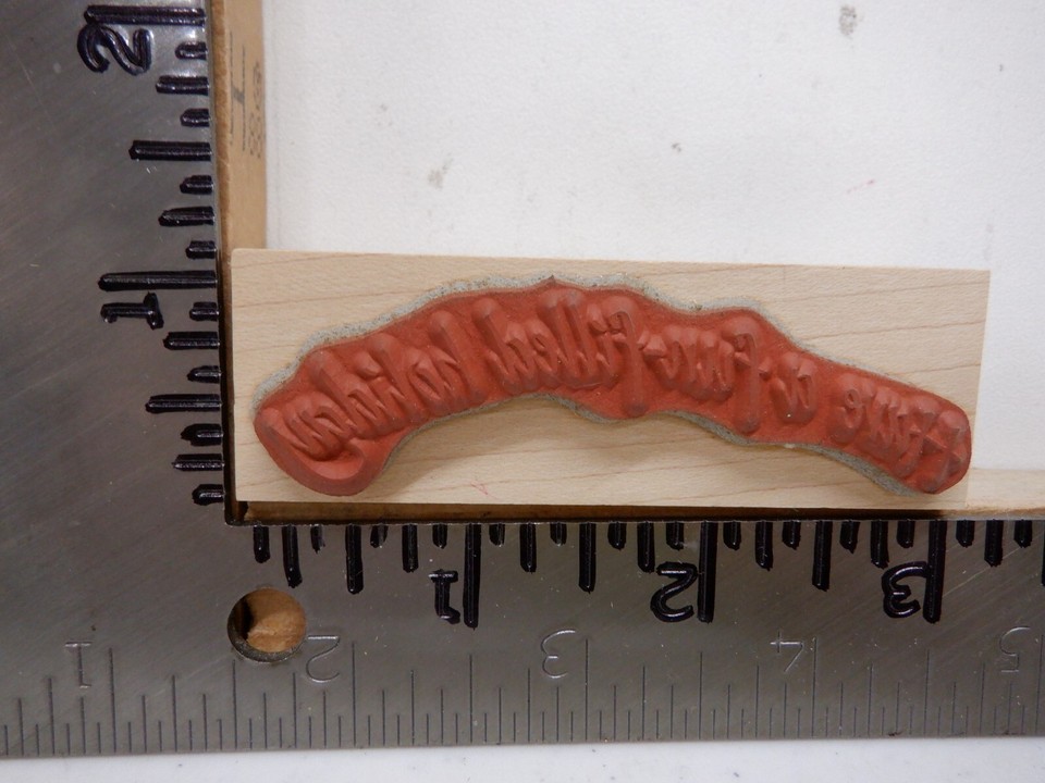 PENNY BLACK 2233E FUN FILLED HOLIDAY WOOD RUBBER STAMP EUC L4677 | eBay