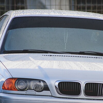 Universal Windshield Banner Matte Black Vinyl Decal Sun Strip. | eBay