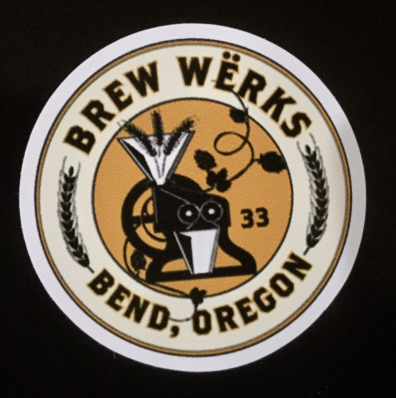 Brew Werks Brewing STICKER Decal Micro Beer Brewery Company Bend Oregon ...