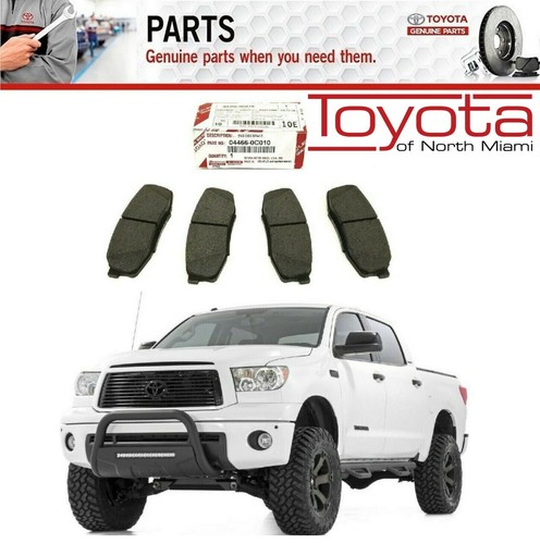 OEM Genuine Toyota 2007- 2017 Tundra Rear Brake Pads 04466-0C010 | eBay