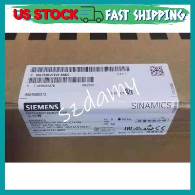 Siemens 6SL3120-2TE21-8AD0 Double Motor Module 6SL3 120-2TE21-8AD0 New ...