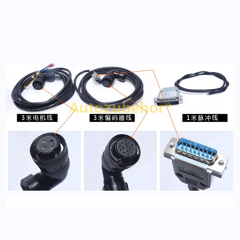 New 130ST-M15025 3.8KW Servo Motor Kit 15Nm With Servo Drive 380V 3 ...