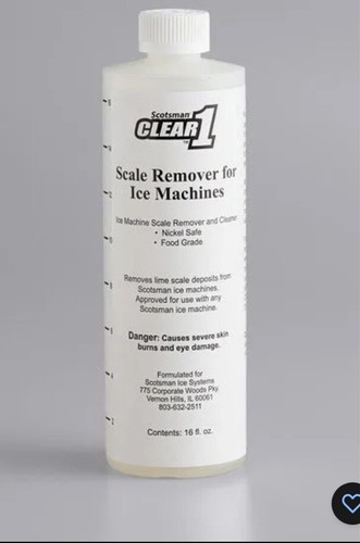 Scotsman Clear 1 Scale Remover & Cleaner for Ice Machines 19-0653-01 ...