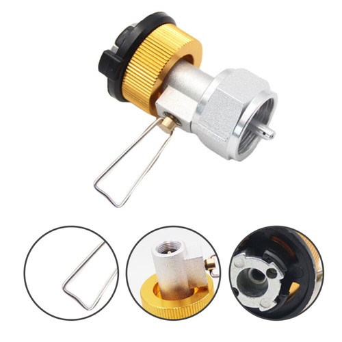Gas Bottle Propane Adapter Cylinder Refill Valve Tank Small | eBay