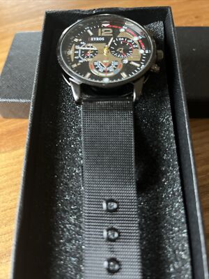 Black Mans Watch By Eyros | eBay