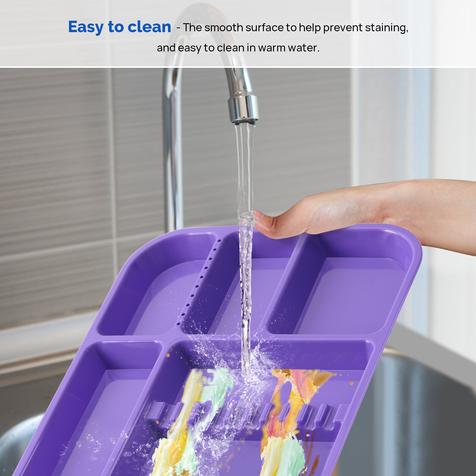 Dental Instrument Separate Divided Tray Autoclavable Plastic Set Up ...