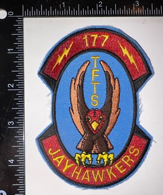 USAF US Air Force 177th Tactical Fighter Training Squadron Patch | eBay