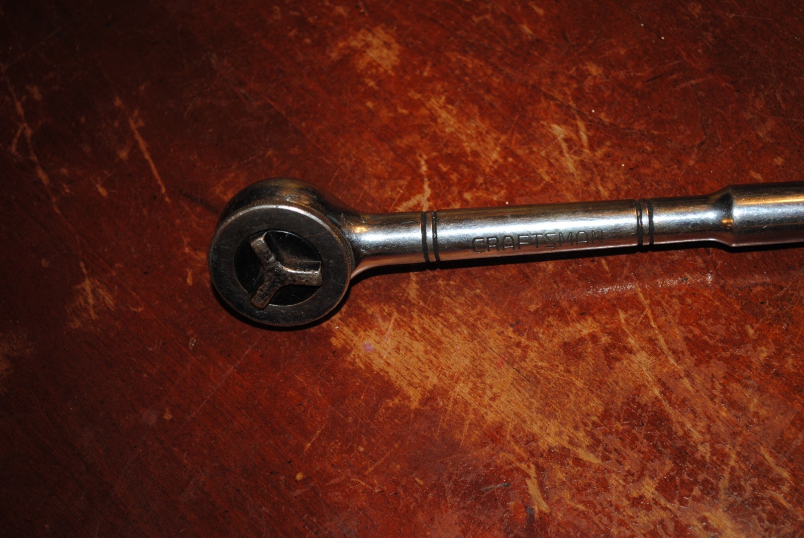 Vintage Craftsman ratchet with thumb wheel 9 43797 | eBay
