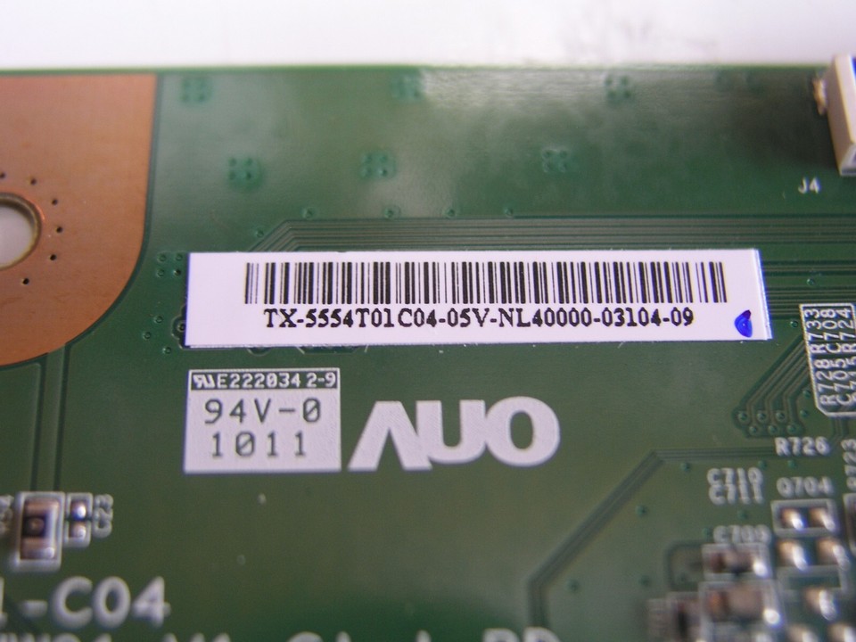 TOSHIBA 5554T01C04 T-con Board for 55G310U, T546HW01 V1 | eBay