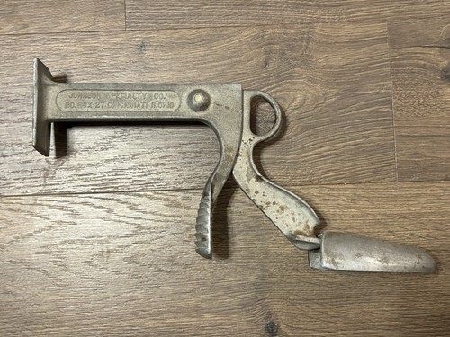 Vintage Shine Butler Shoe Shine Holder, Johnson Specialty Company ...