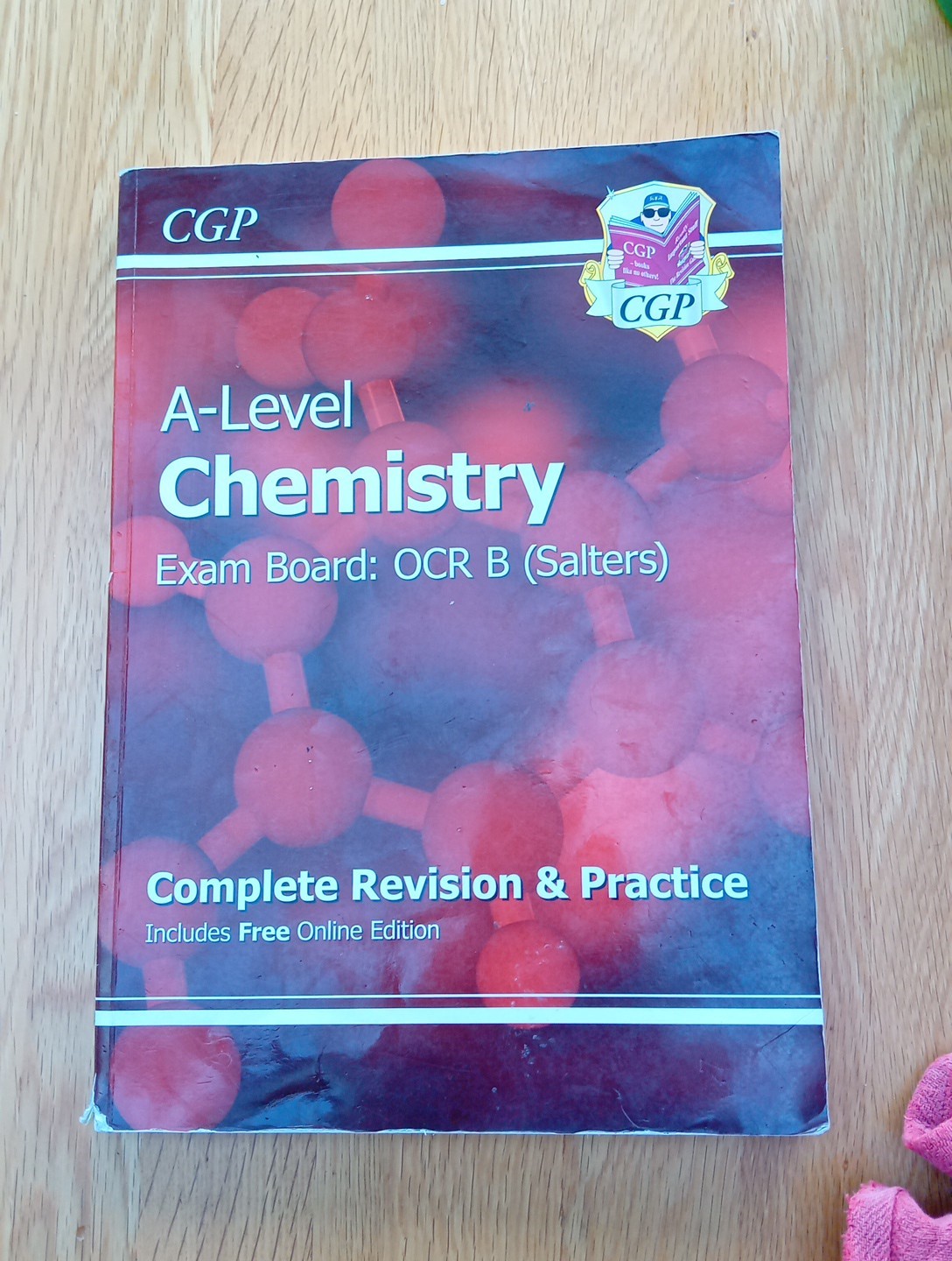 CGP A-Level Chemistry AQA Complete Revision and Practice Book | eBay UK