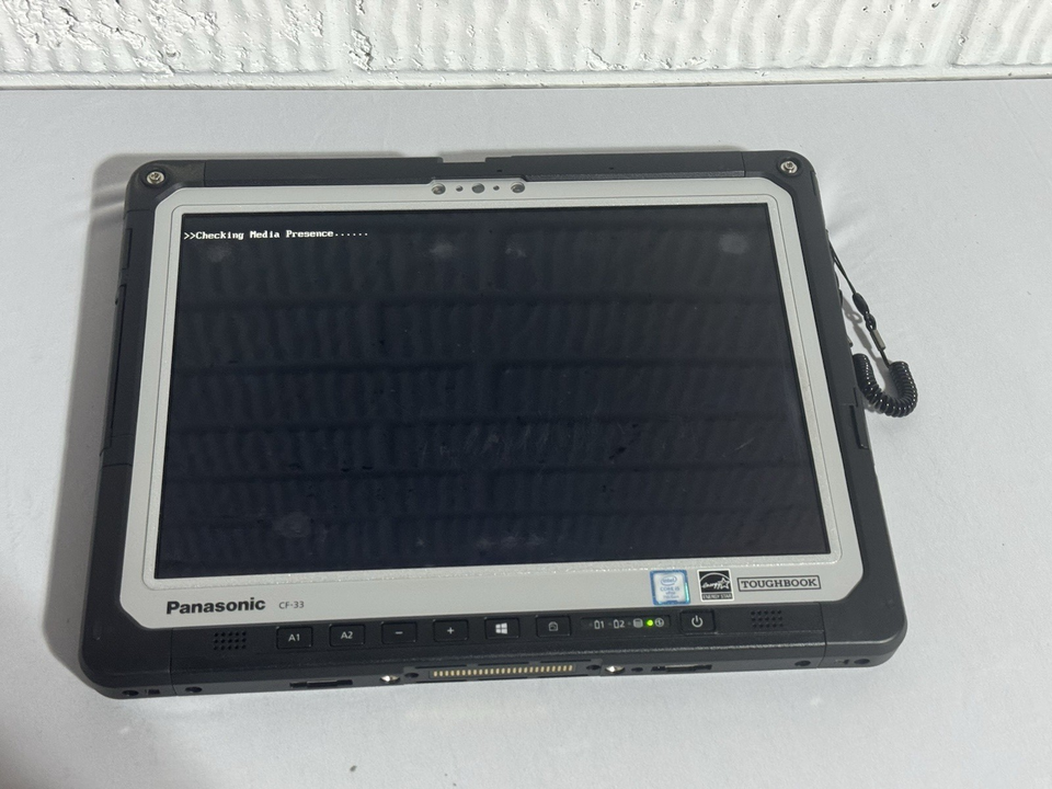 Panasonic Toughbook CF-33 TABLET NO HD Tested boot to BIOS – AS/IS CF ...