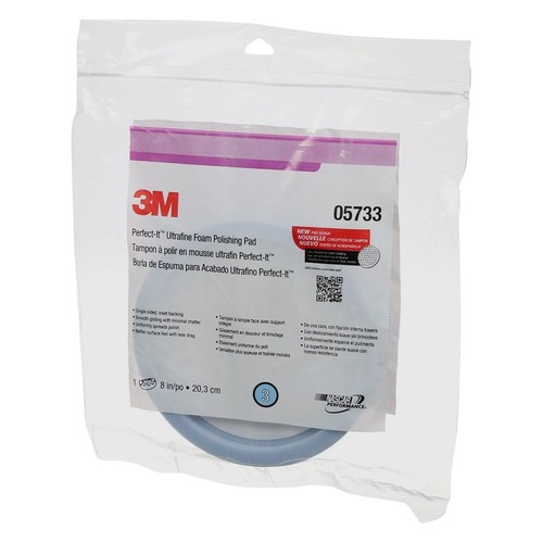3M 5733 Perfect-It 8" Foam Blue Fine Ultra Polishing Pad | eBay