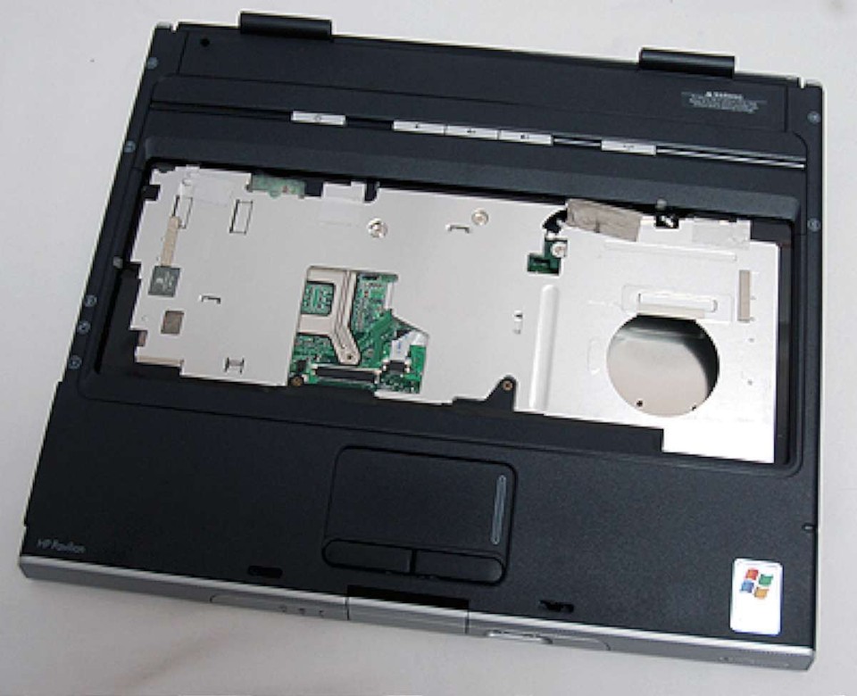 HP Pavilion ze2000 Laptop Intel MOTHERBOARD 381061-001 PQ648AV w/ Intel ...