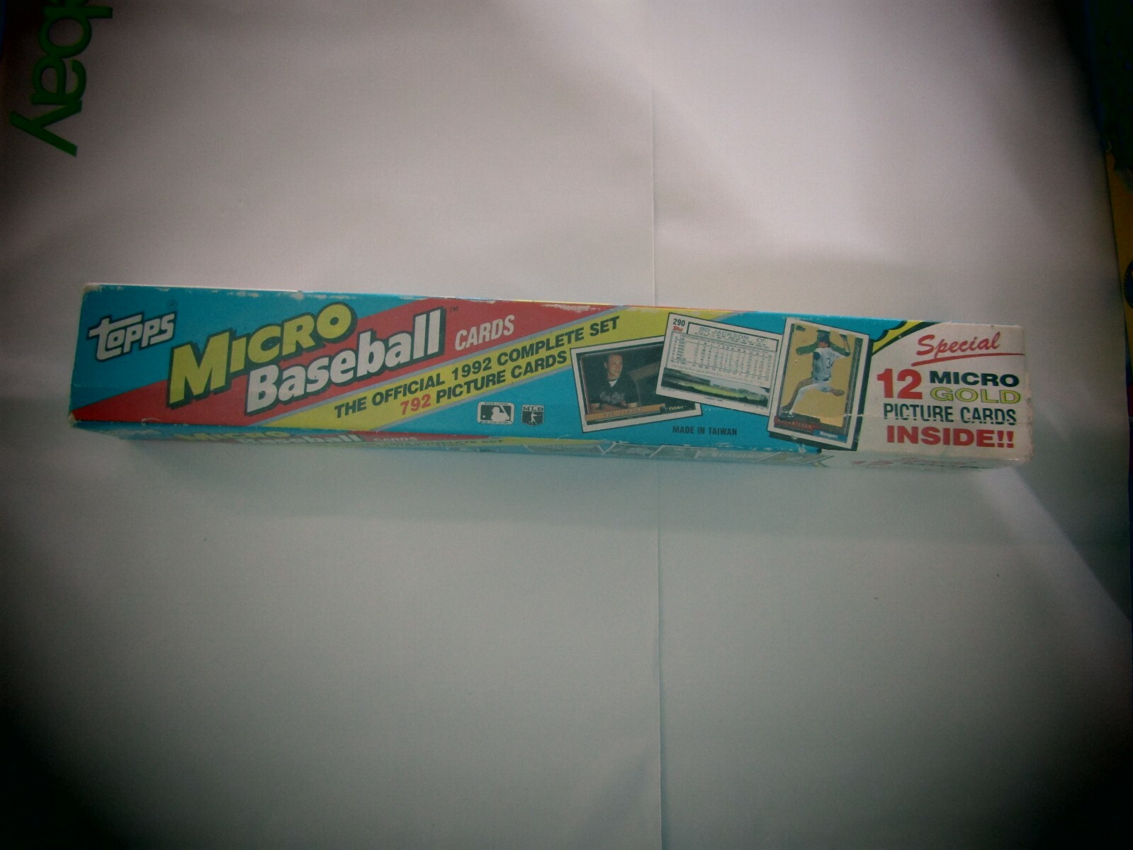 1992 Topps Micro Baseball Cards the official complete set 12 gold cards ...