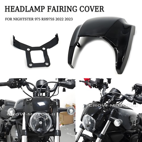 Headlight Headlamp Fairing Mask Cover For Harley Nightster 975 RH975S ...