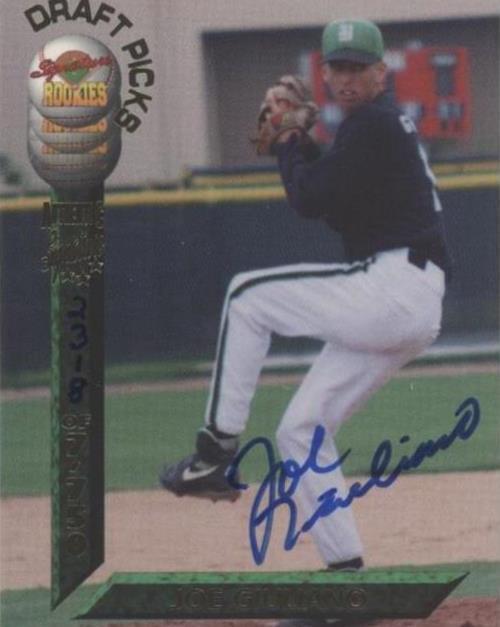 1994 Signature Rookies Draft Picks - Joe Giuliano #70 Autographs /7750 ...