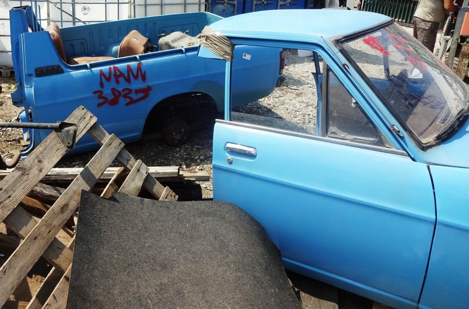 Datsun B110 Sedan Coupe UTE P/U front bumper painted used | eBay