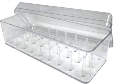 Quilted Bear 27 Spool Sewing Thread Storage Box/Organiser - 19.5x7x6cm ...