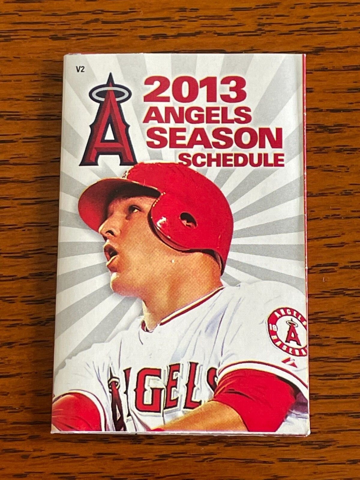 5 Angels Baseball Pocket Schedules 2013, 2014, 2015, 2016 & 2017 TROUT ...